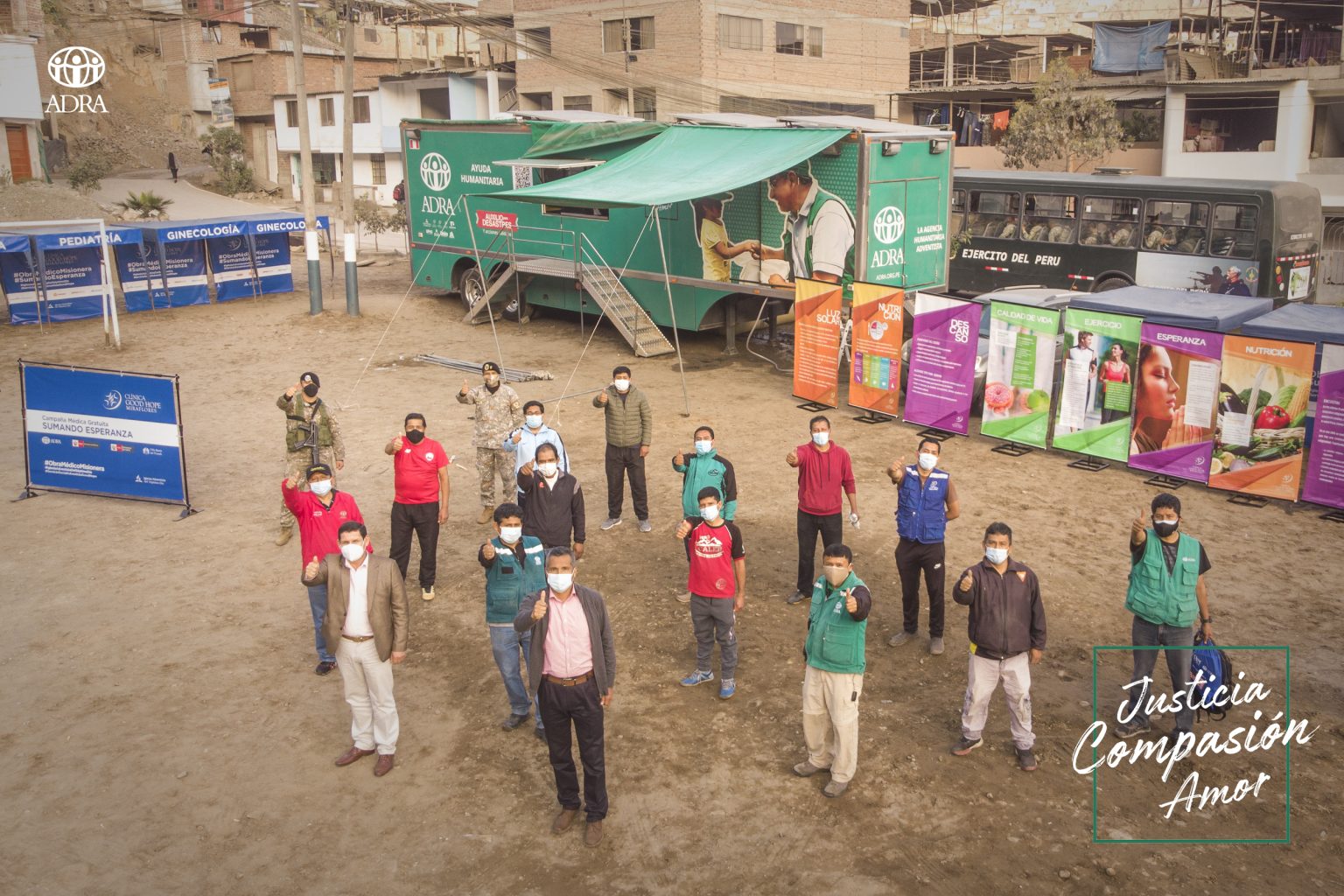 ADRA PERÚ inaugura unidad móvil de ayuda humanitaria - ADRA PERÚ